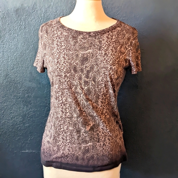 All Saints | Tops | All Saints Snake Print Top | Poshmark
